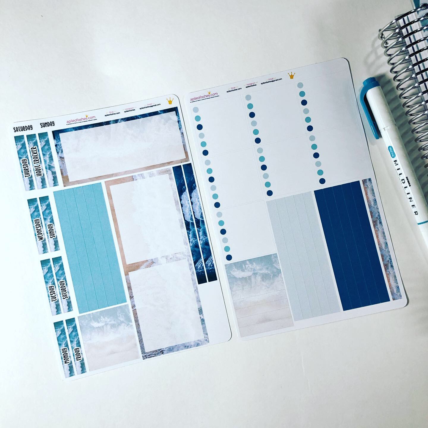 A5 Plum Paper Student Planner | Planner Girl * apileofAshes